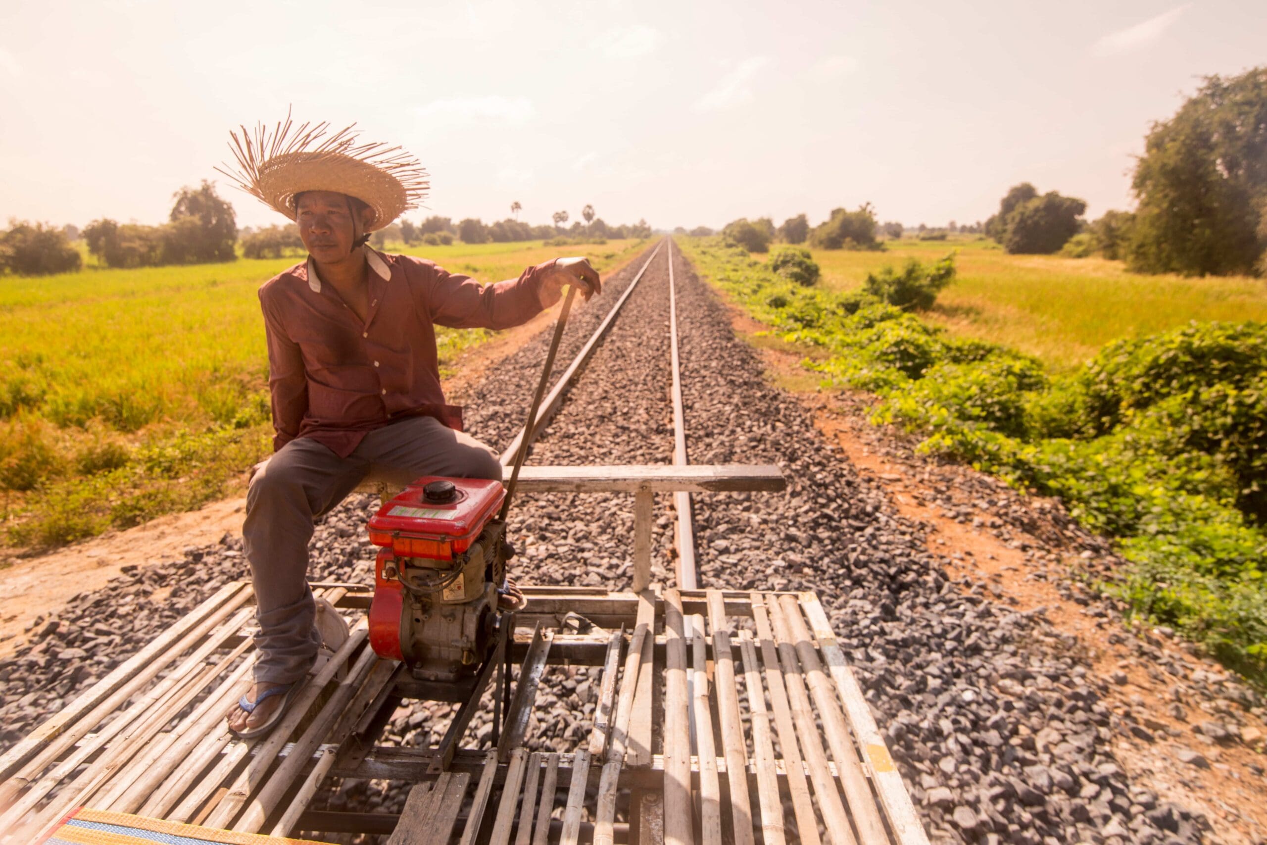 Battambang Bamboo Train in Cambodia - Experience Travel Group